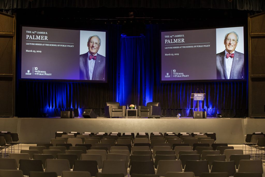 MacEwan Hall Stage | The School of Public Policy